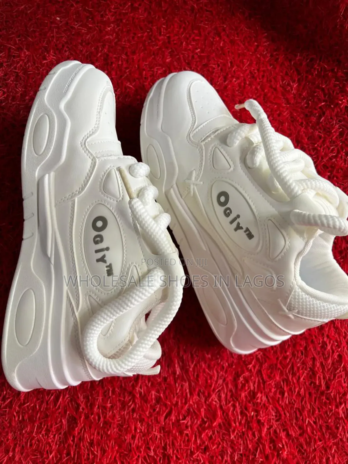 Ogiy White Sneakers in Surulere - Shoes, Wholesale Shoes In Lagos | Jiji.ng