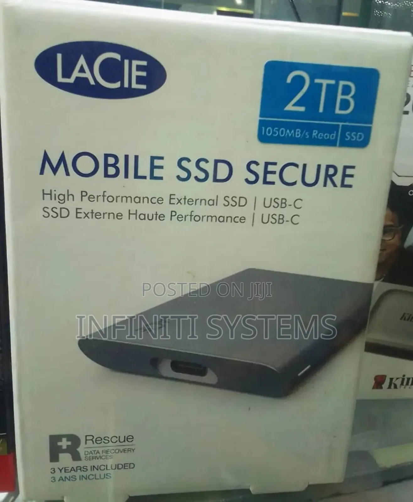 Lacie 2tb Mobile SSD Secure Usb-C Drive in Ikeja - Computer Hardware ...