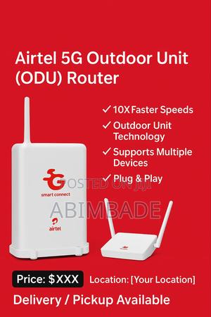 5g Odu Router ( Airtel Smart Connect) in Alimosho - Networking Products ...