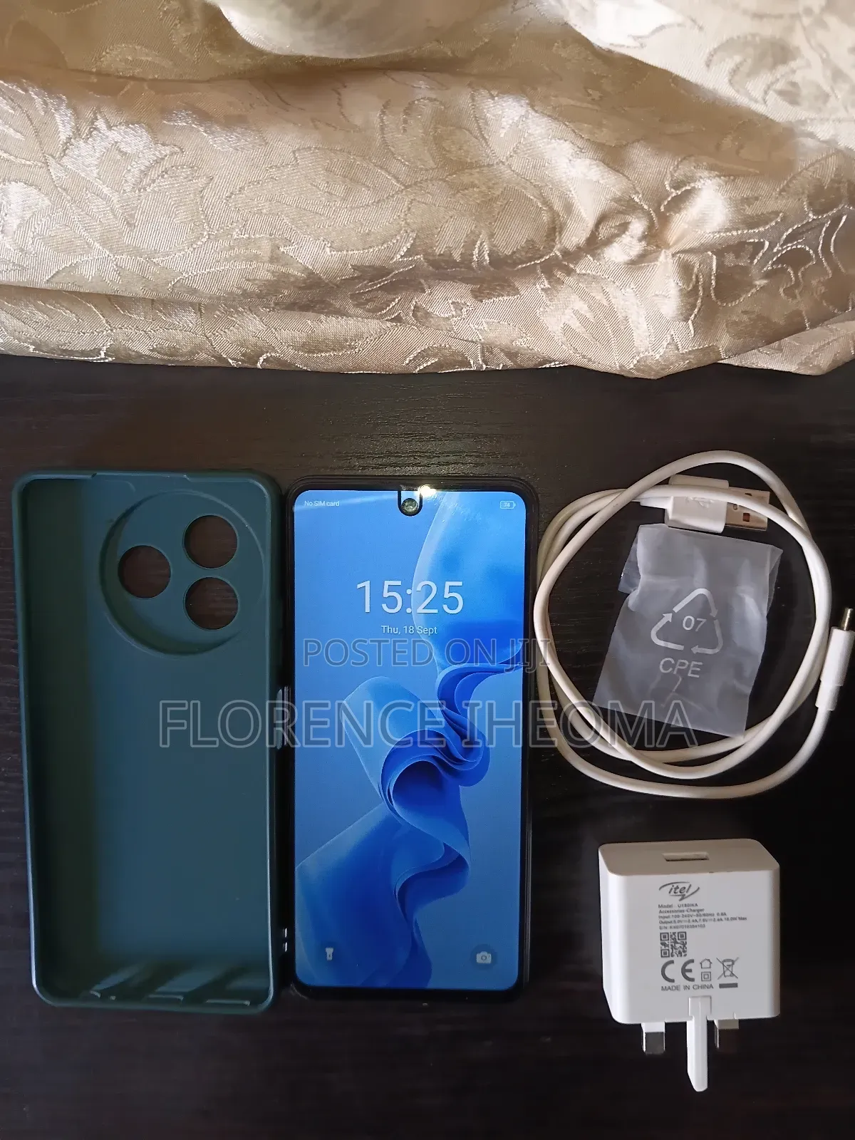 Itel S24 256 GB Black in Umuahia - Mobile Phones, Florence Iheoma | Jiji.ng