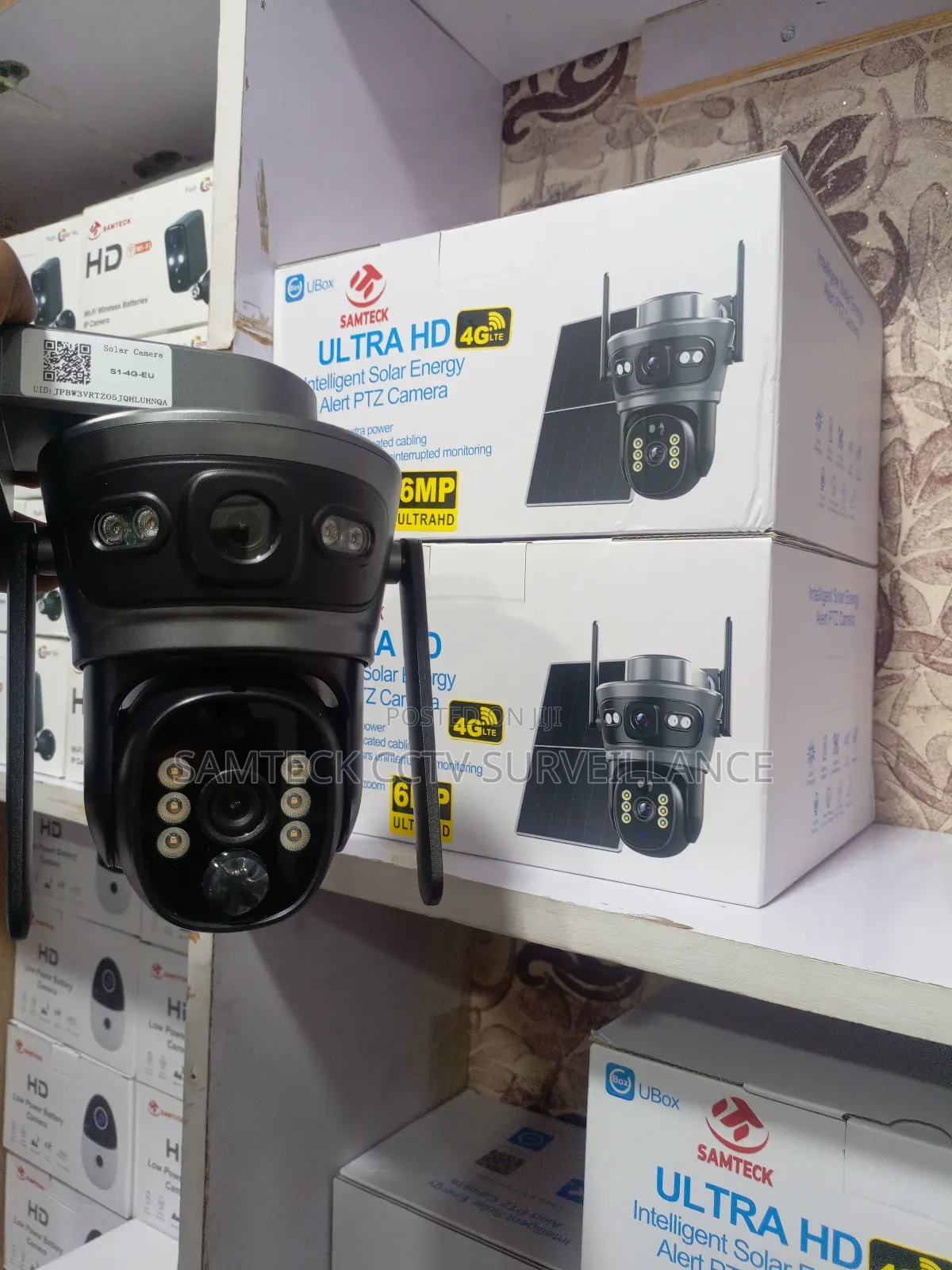 Samteck 4g Solar Duallens Camera S1 in Ikeja - Security & Surveillance ...
