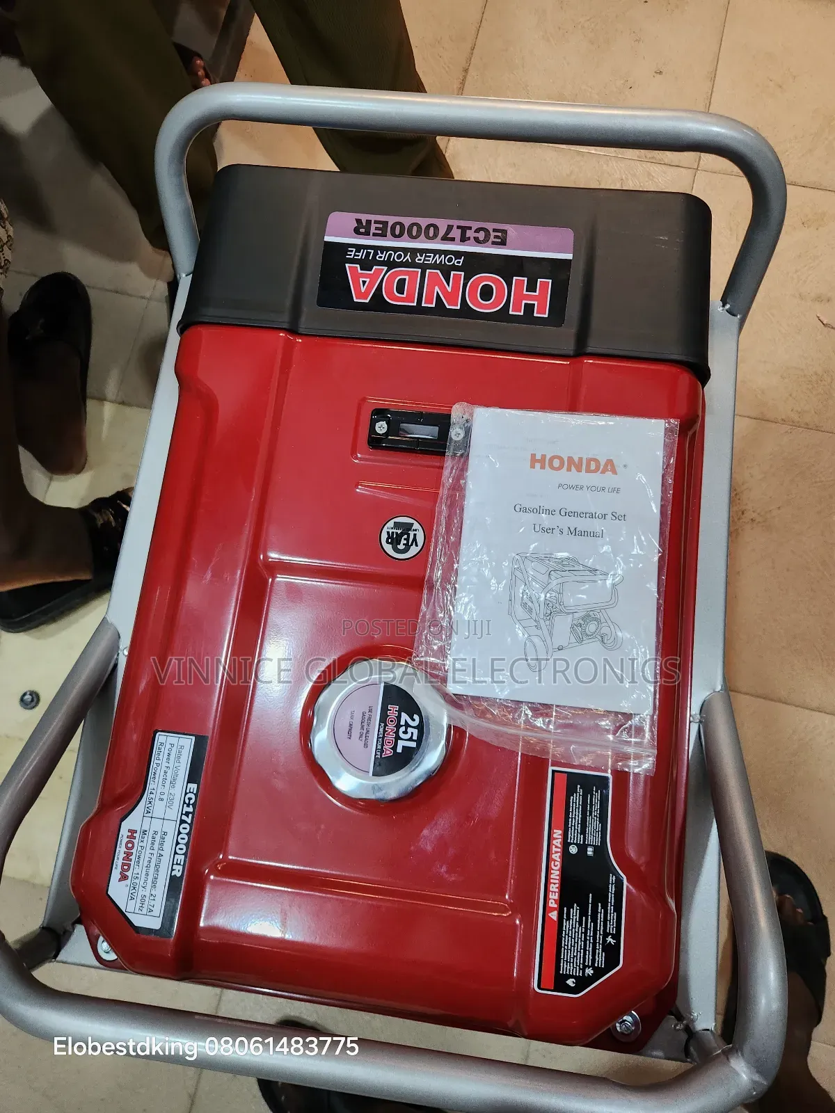 15kva Honda Generator With 100% Pure Copper Coil Remote Control in Ojo ...
