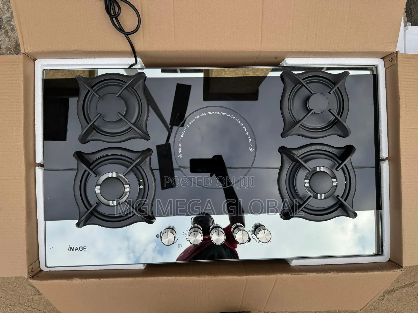 Image 4 Burners + 1 Electric Hotplate Cabinet Gas Cooker in Lekki ...