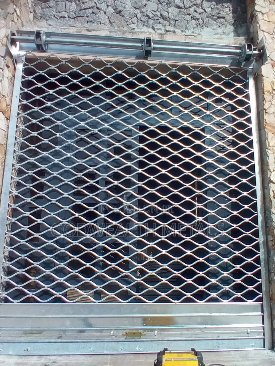 Grill Mesh Roller Shutter Steel Doors S for sale - Godwealth metals ...