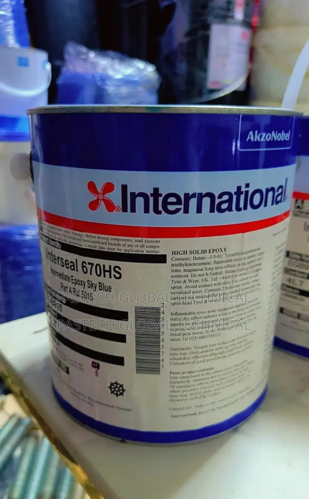 International Paint (Interseal 670hs) for sale - PASTECH GLOBAL ...