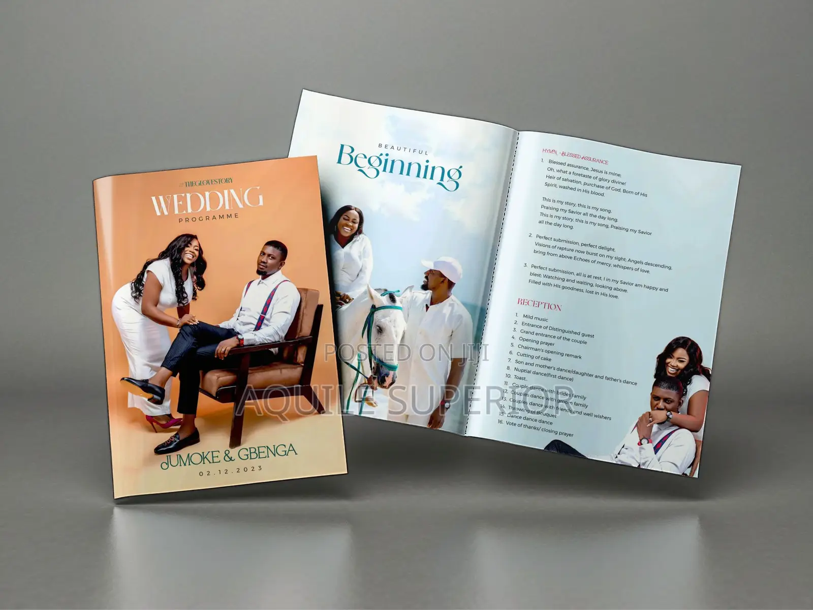 Wedding Programme Printing in Ajah - Printing Services, Aquile Superior ...