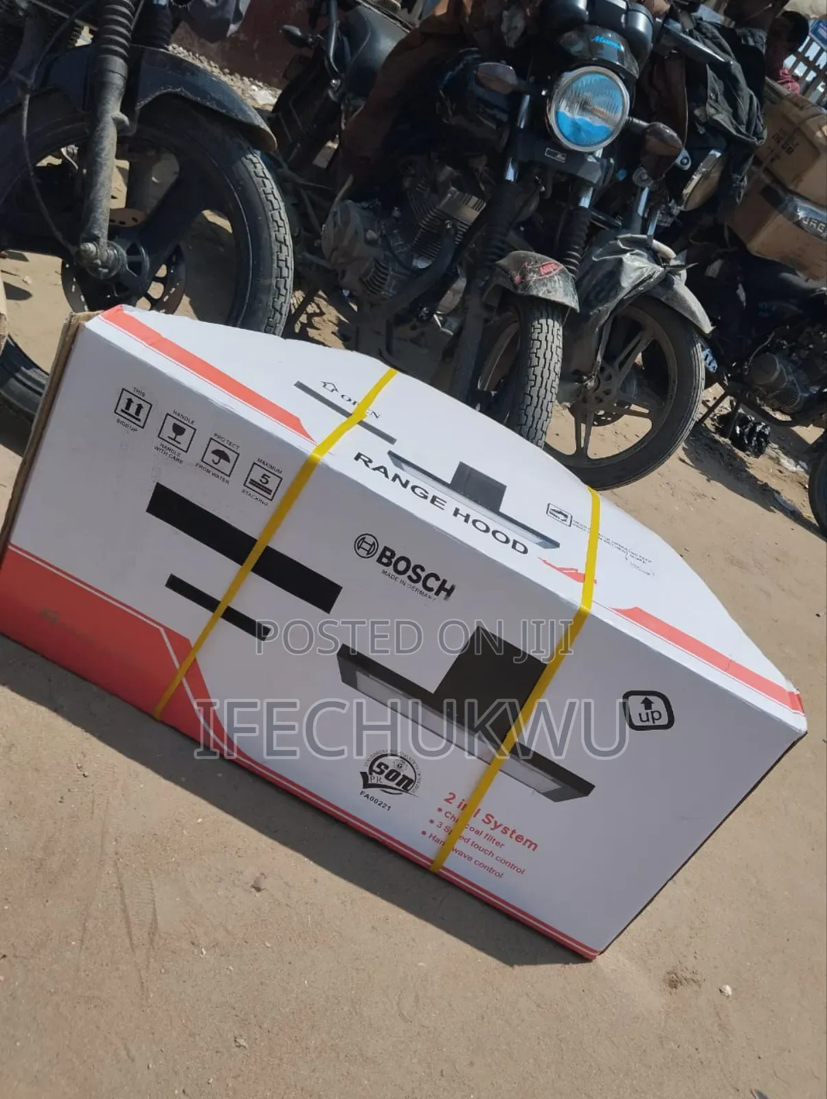 Bosch Automatic Inverter Heat Extractor 60x90cm With Charcoal Filter in ...