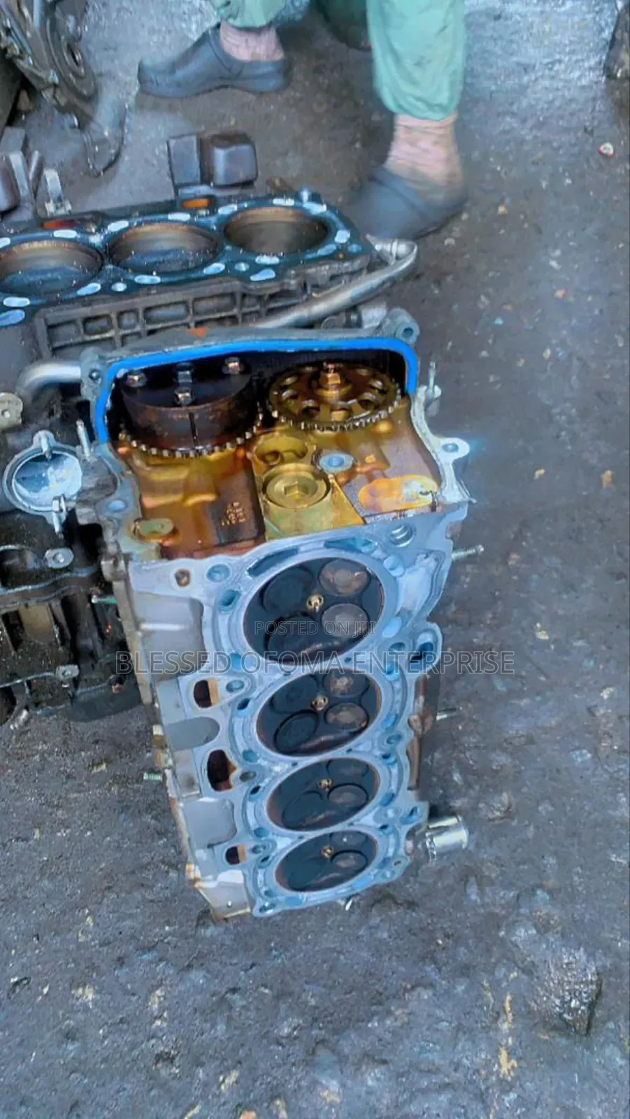 Toyota Half Engine and Top Cylinder 2az in Mushin - Vehicle Parts ...