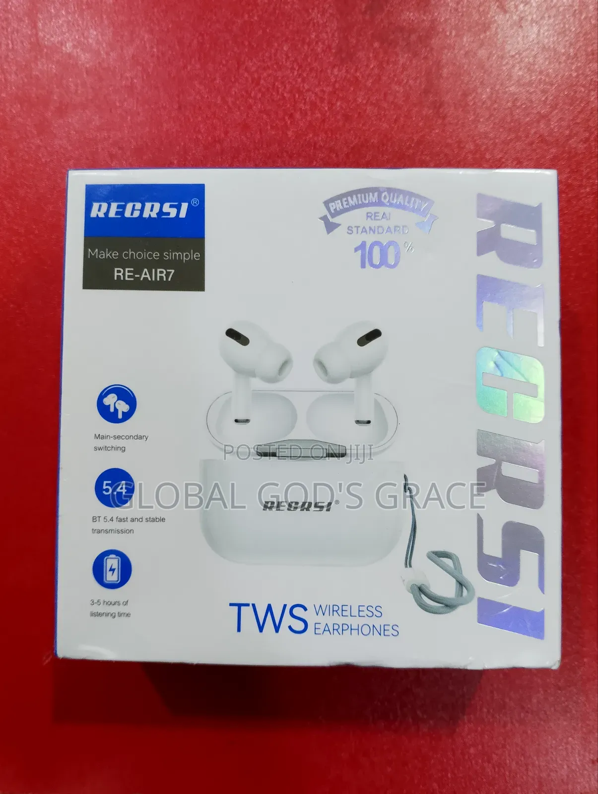 Recrsi Wireless Earphones in Lekki - Headphones, Christian Imoh | Jiji.ng