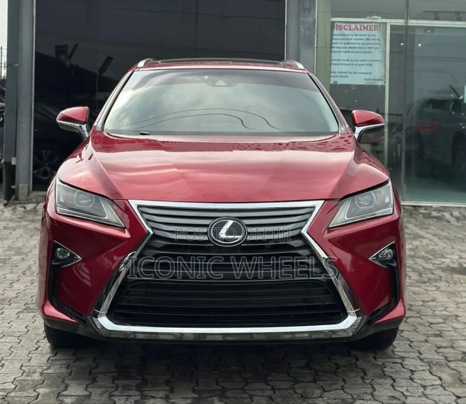 Lexus RX 350 2017 Red in Lekki - Cars, Iconic Wheels | Jiji.ng