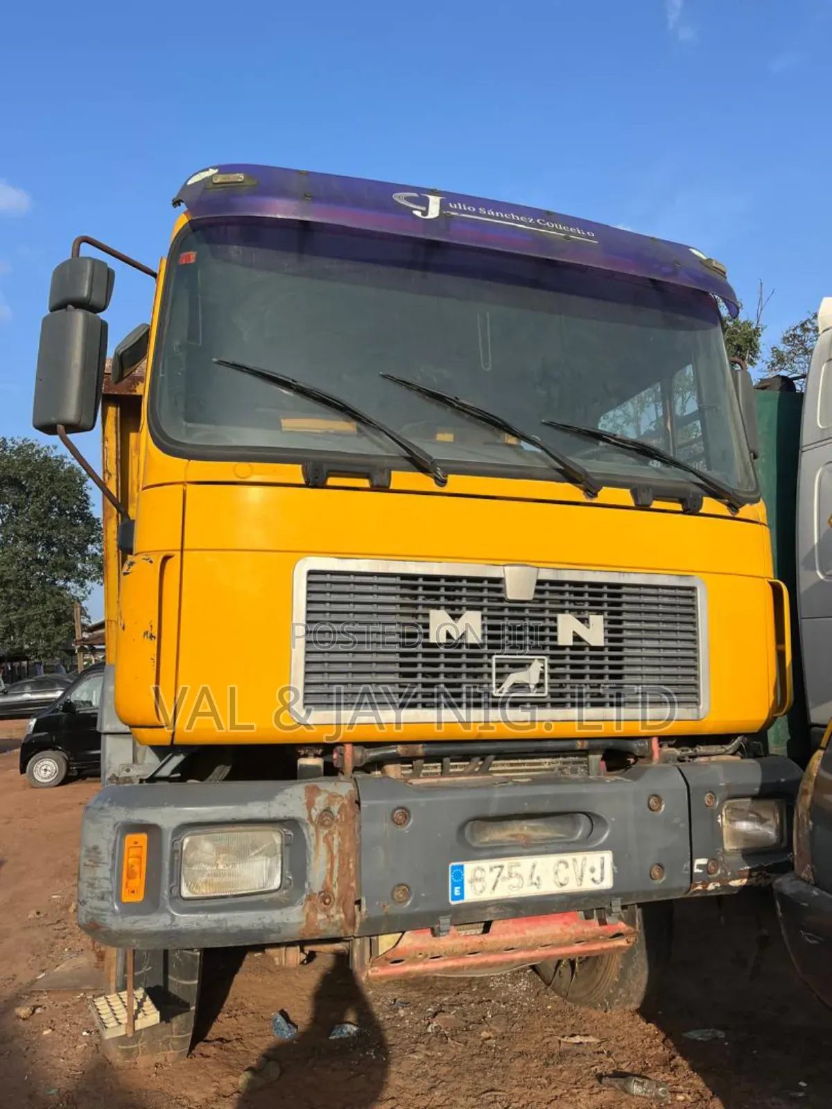 Man Diesel Tipper Truck With Auxiliary - 10 Tyres in Benin City ...