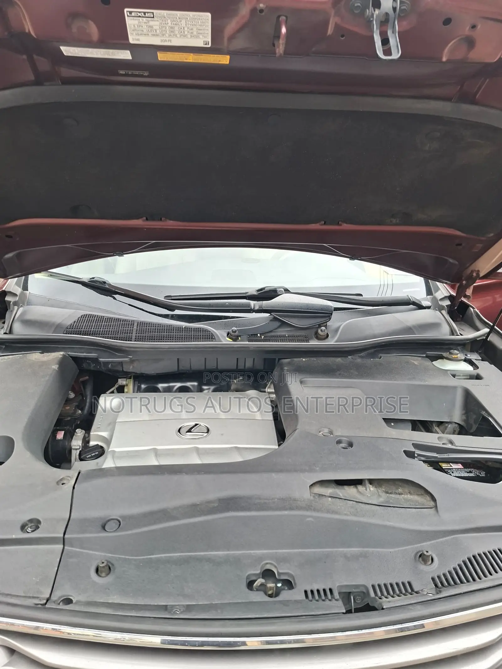 Lexus RX 350 2014 Burgundy in Isolo - Cars, Ofomata Nonso | Jiji.ng