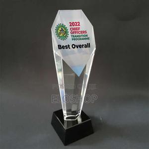 Tapered Diamond Crystal Trophy in Ikeja - Arts, Crafts & Awards ...