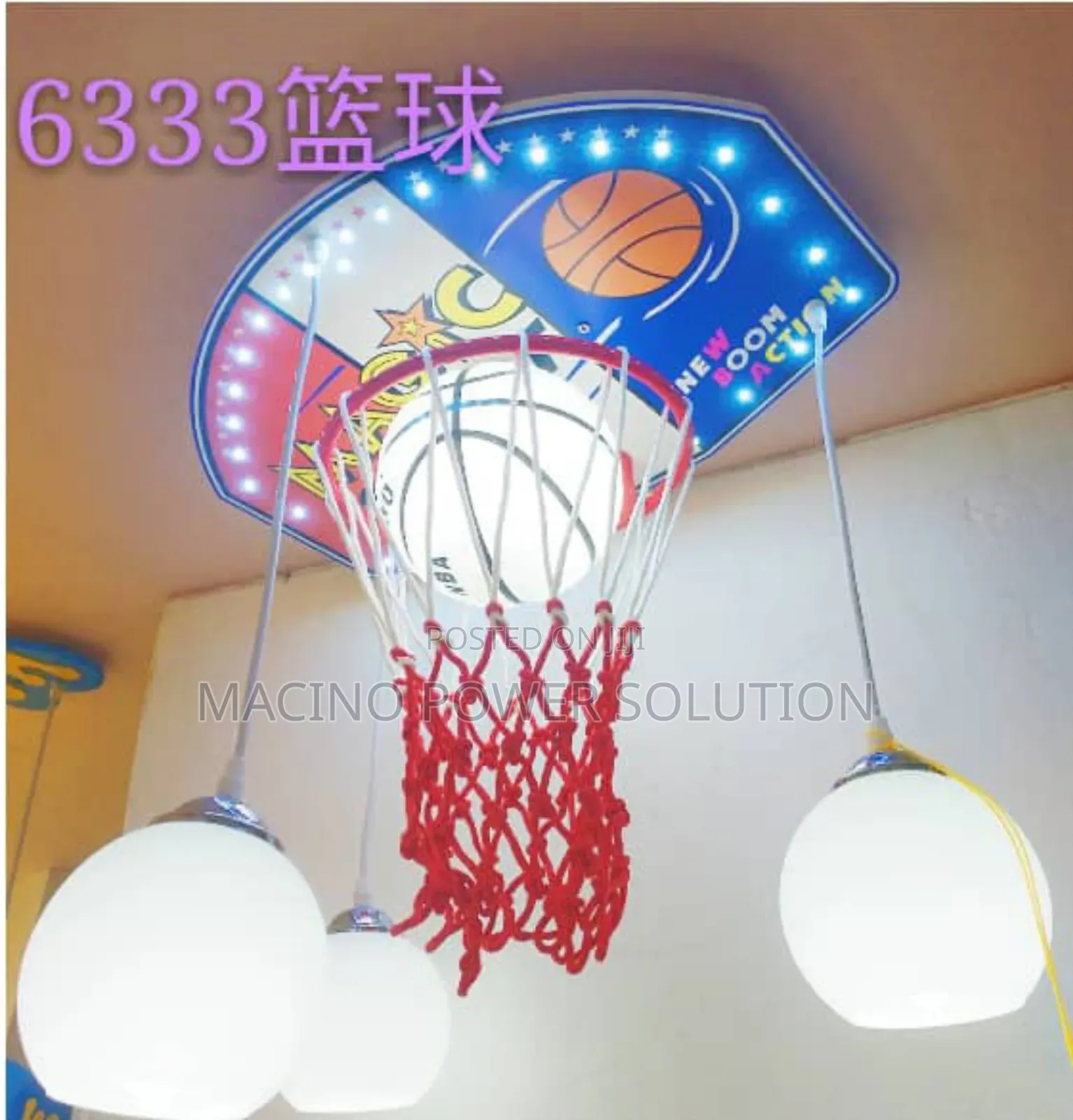 Creative Basketball Net Ceiling Fitting Light in Ojo - Lighting, Macino ...