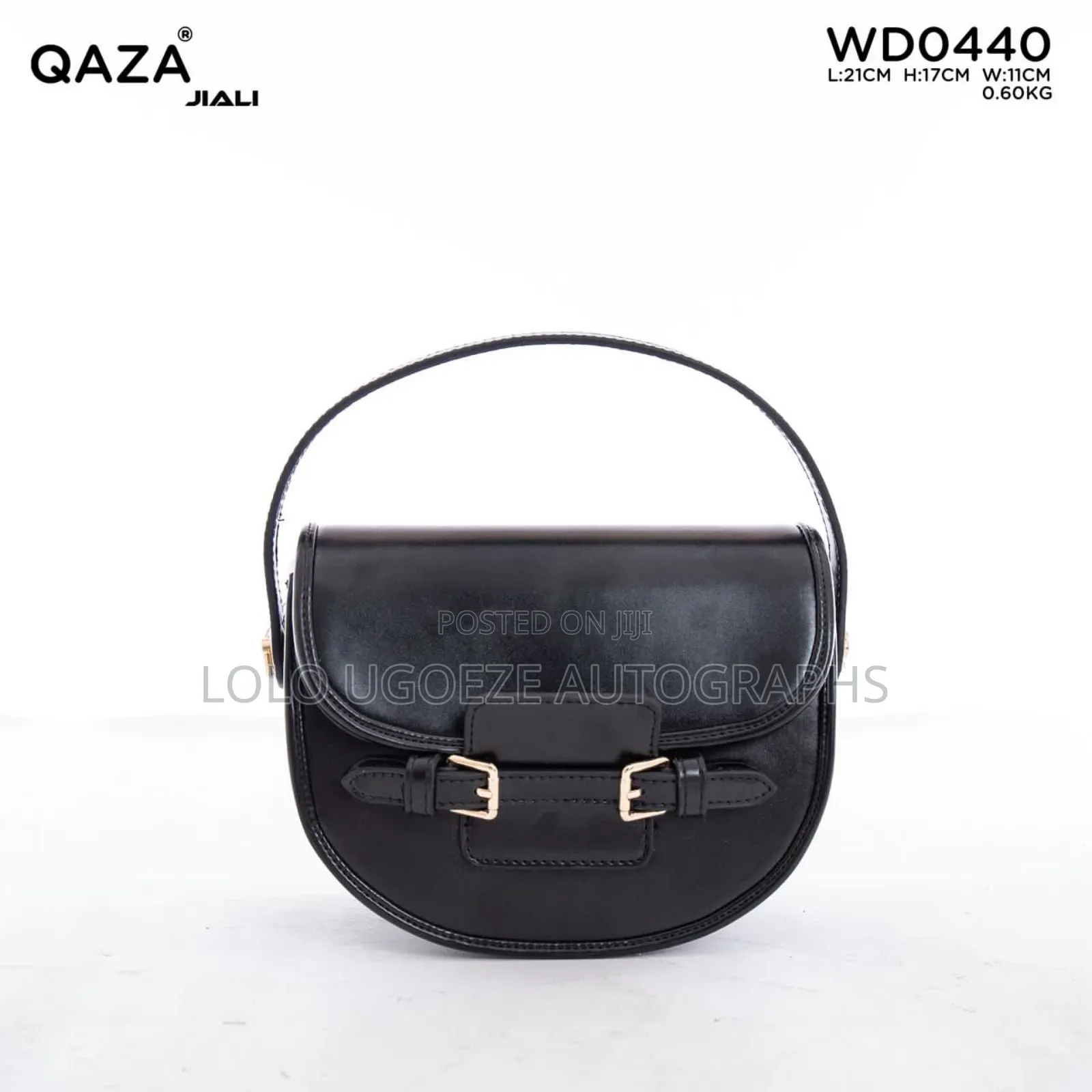 Qaza Jiali Chocolate Brown Leather Crossbody Shoulder Bag in Yaba ...