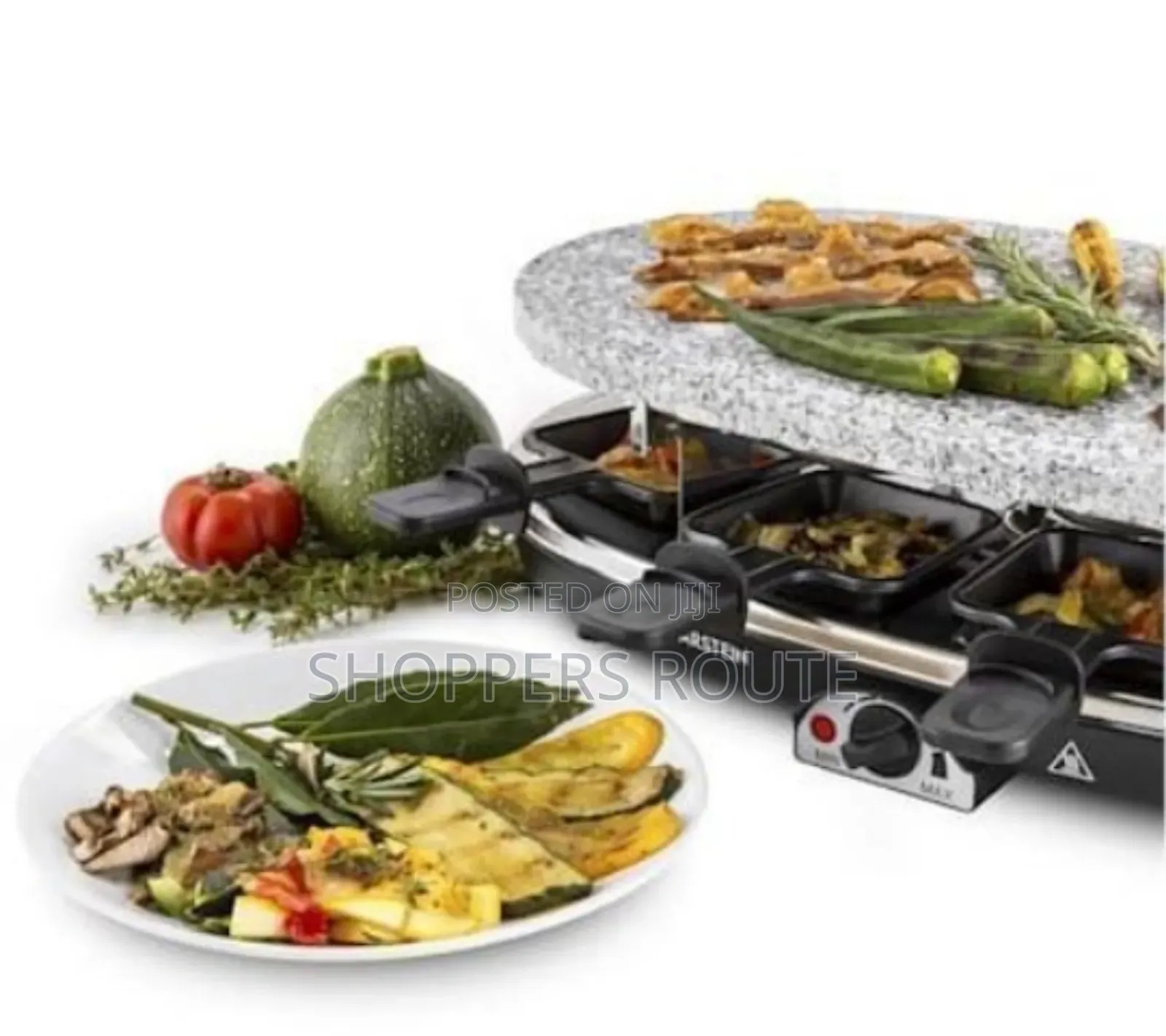 Progress 2-in-1 Device: Electric Raclette Stone Steaklette Grill in ...