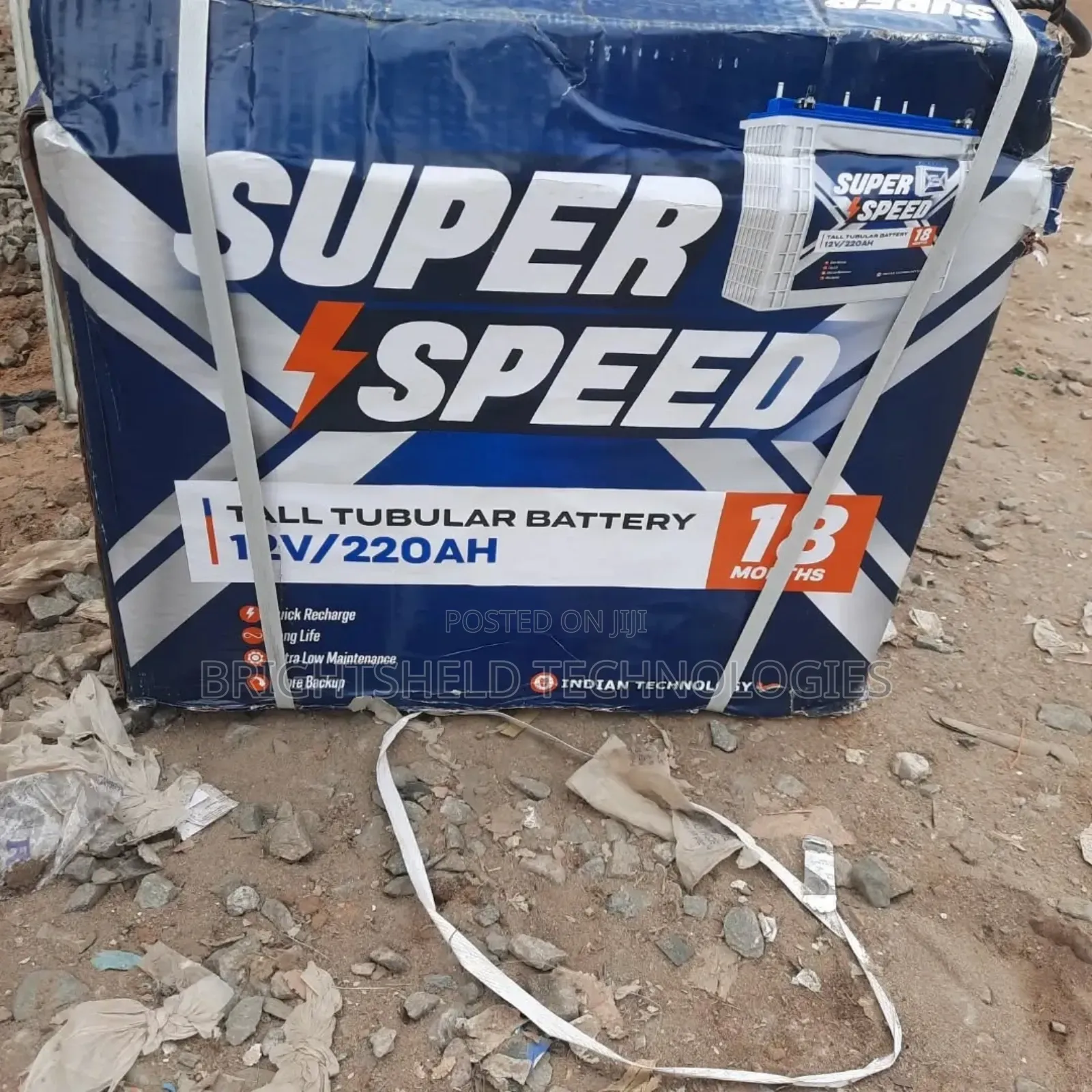 Super Speed 220ah 12v Tubular Battery – Consistent Performance in Ado ...