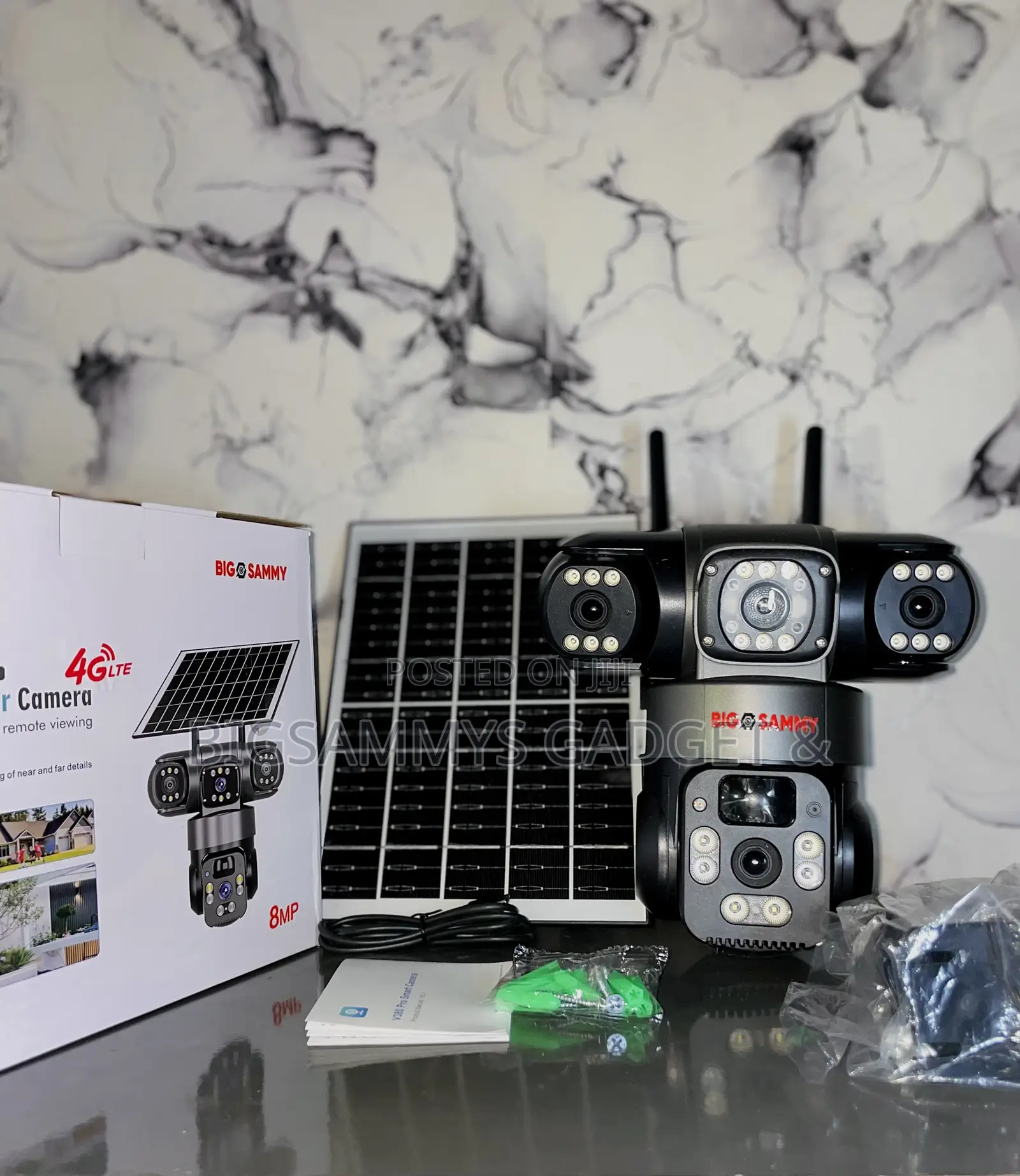 V380 Pro Real 3 Lens 4g Camera- 8mp in Ajah - Security & Surveillance ...