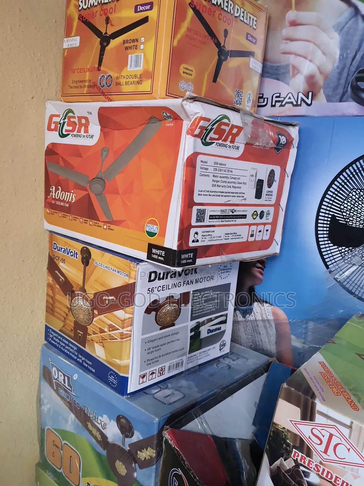 Orl 60 Inches Ceiling Fan in Ojo - Home Appliances, Ugo-god Electronics Limited | Jiji.ng