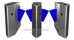Retractable RFID Card Reader Flap Barrier Alarm Gate in Lagos State ...