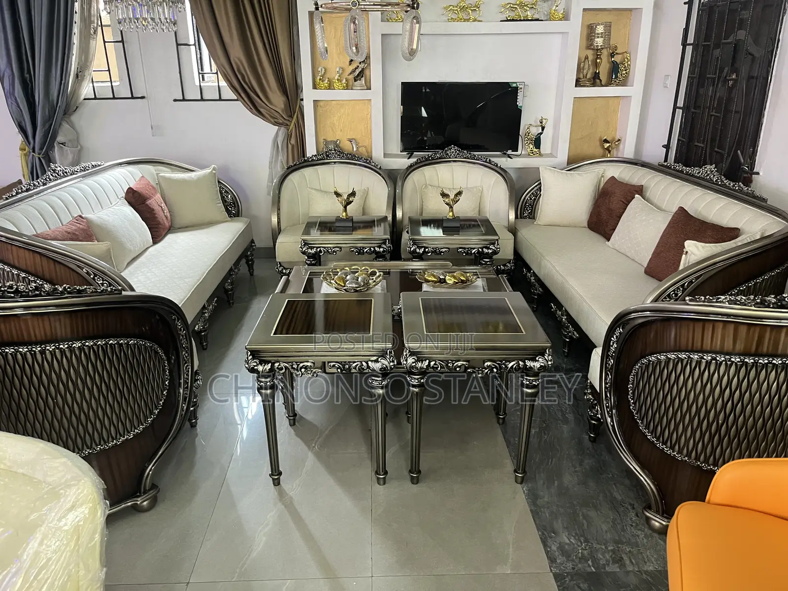 Luxury Turkish Sofa Set 0h87 in Ojo - Furniture, Chinonso Stanley | Jiji.ng