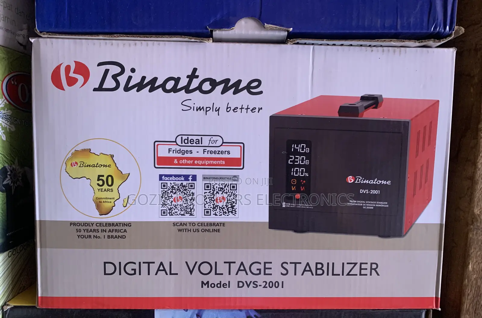 Binatone Digital Stabilizer 2000 Watts in Nyanya - Electrical Equipment, Gozie Brothers ...