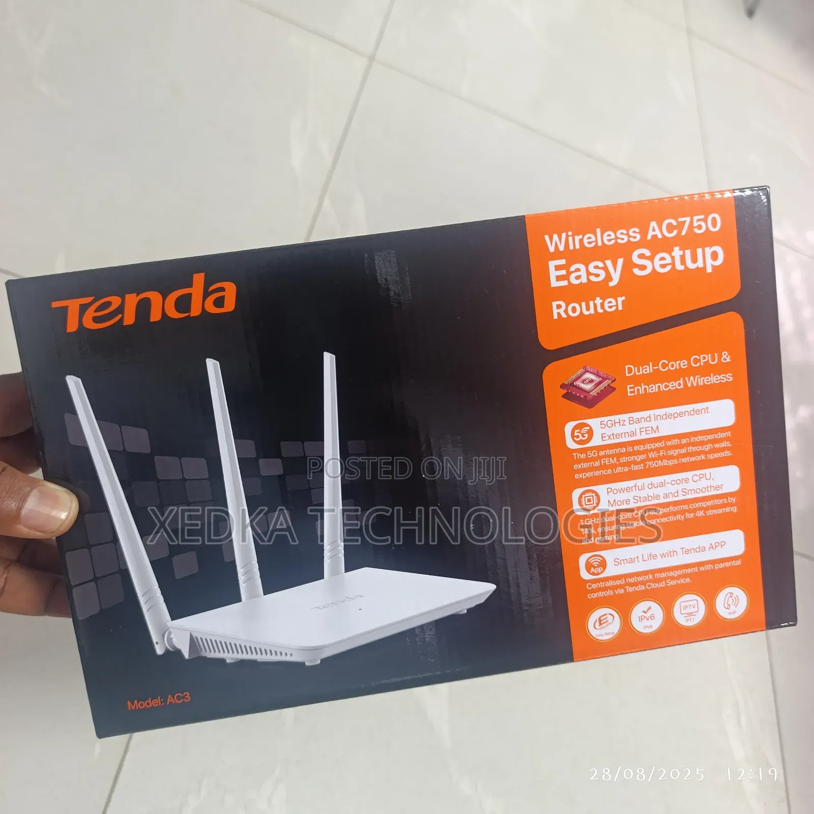 Tenda 750mbps Dual Band 4 in 1 Wireless Router in Ikeja - Networking ...