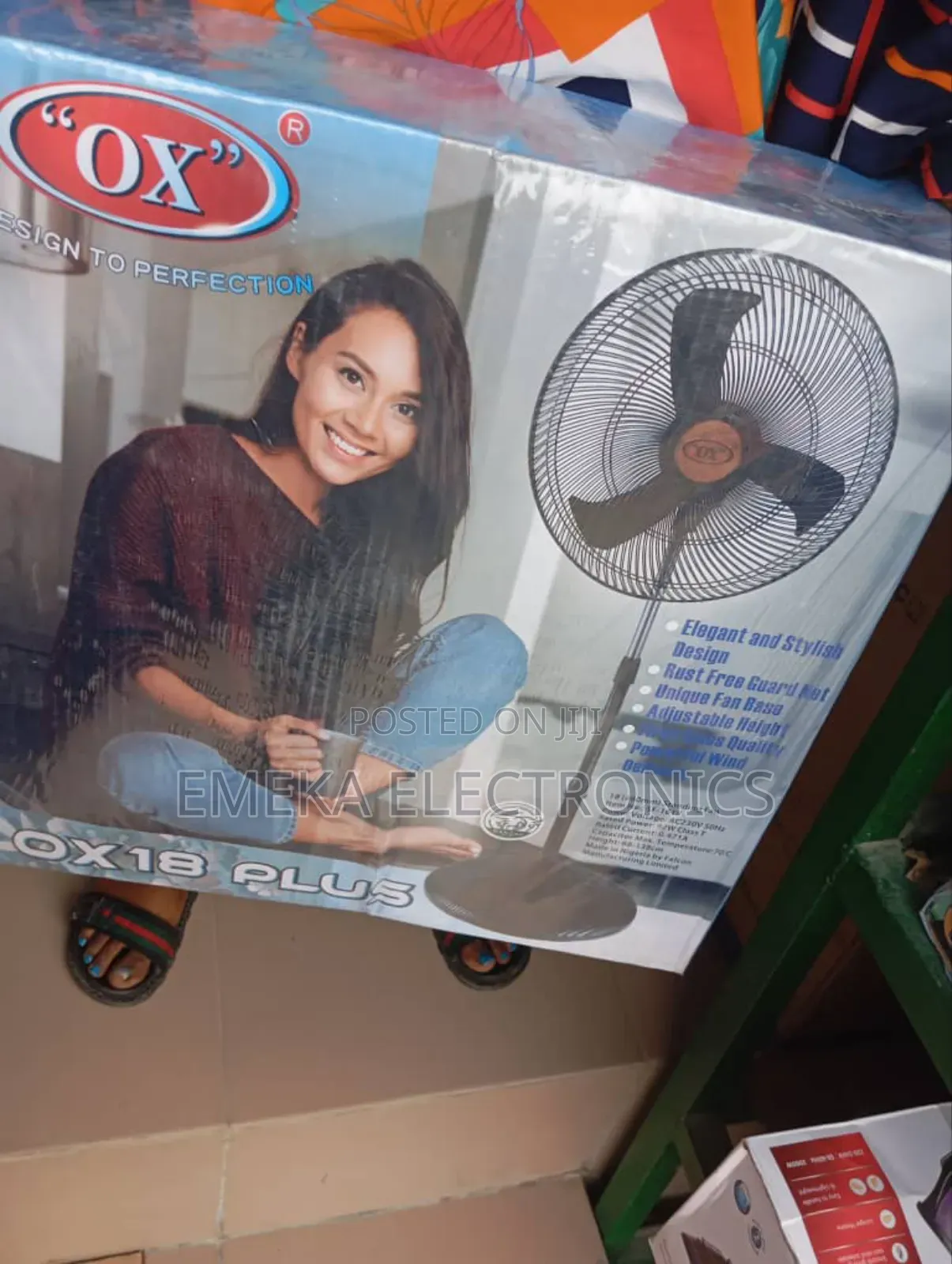Ox Standing Fan in Lekki - Home Appliances, Emeka Electronics | Jiji.ng