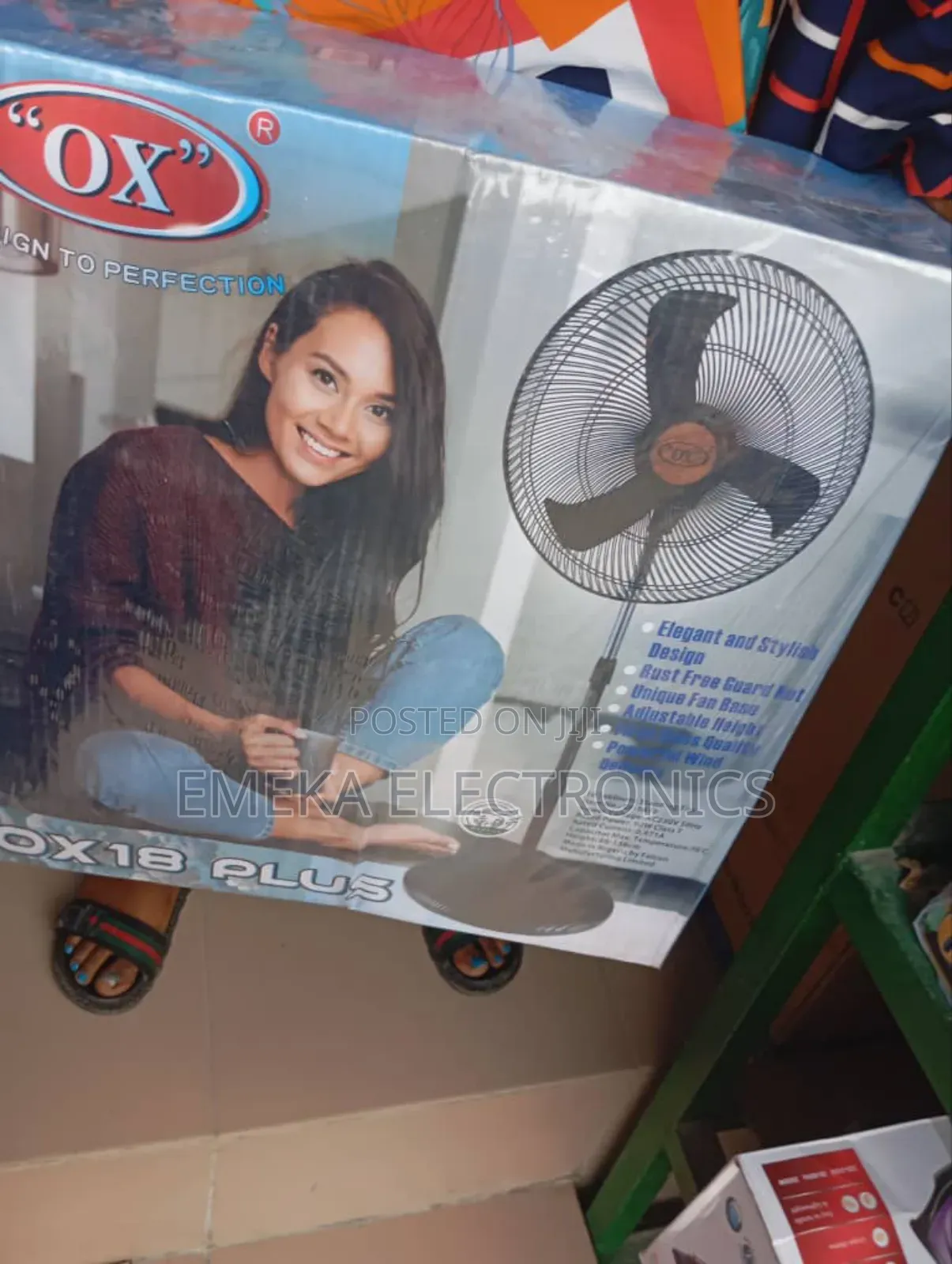 Ox Standing Fan in Lekki - Home Appliances, Emeka Electronics | Jiji.ng