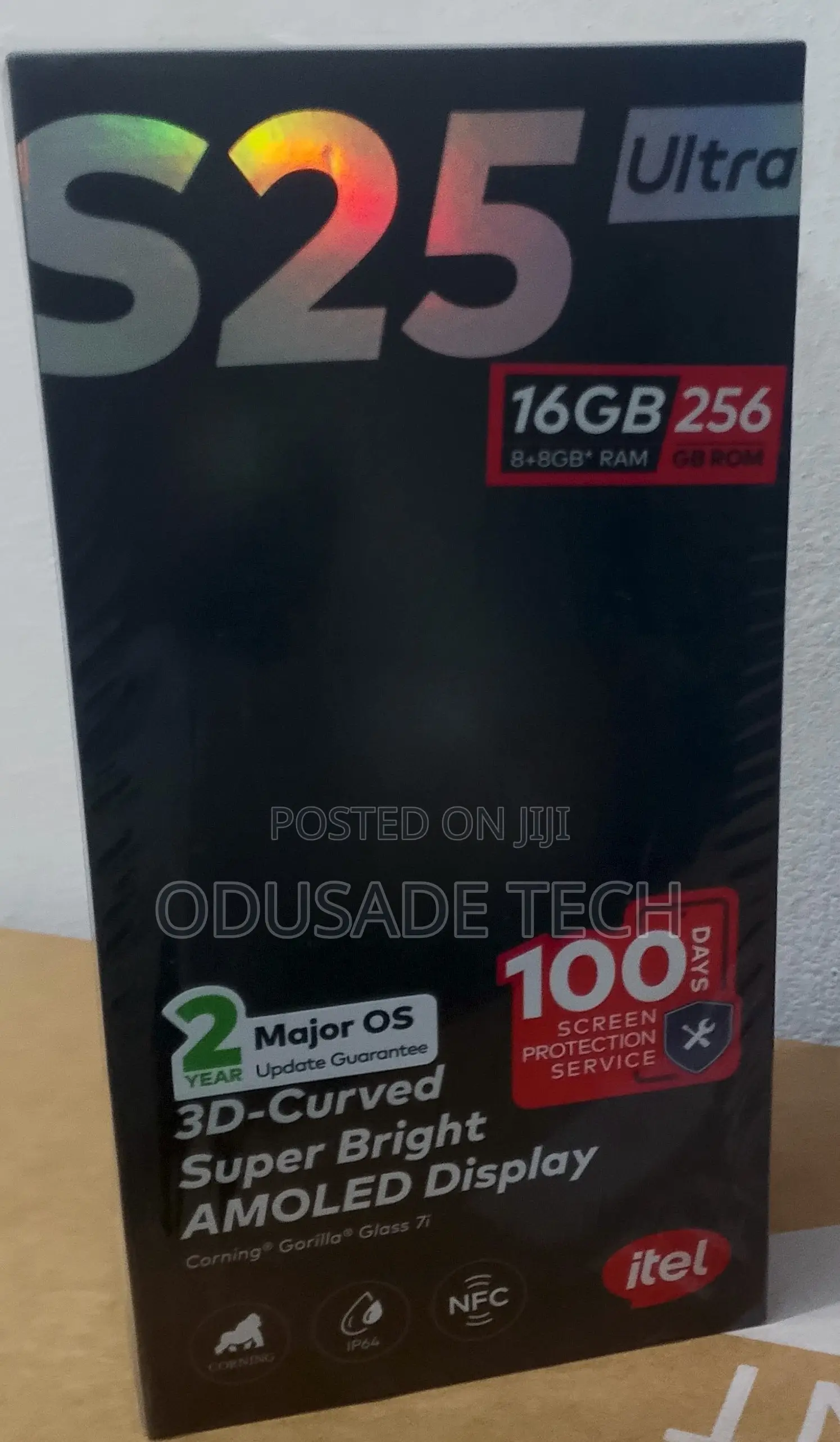 New Itel S25 Ultra 256 GB Black in Ilashe - Mobile Phones, Odusade Tech ...