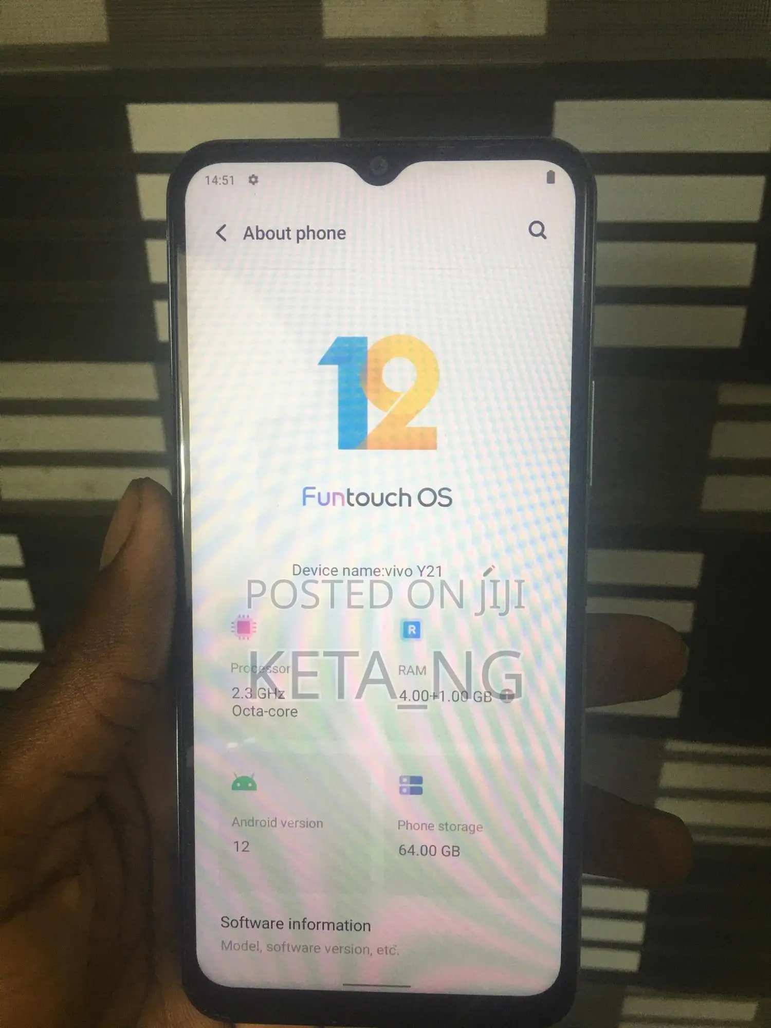 Vivo Y21 64 GB Blue in Ikorodu - Mobile Phones, Daniel Bamgbala | Jiji.ng