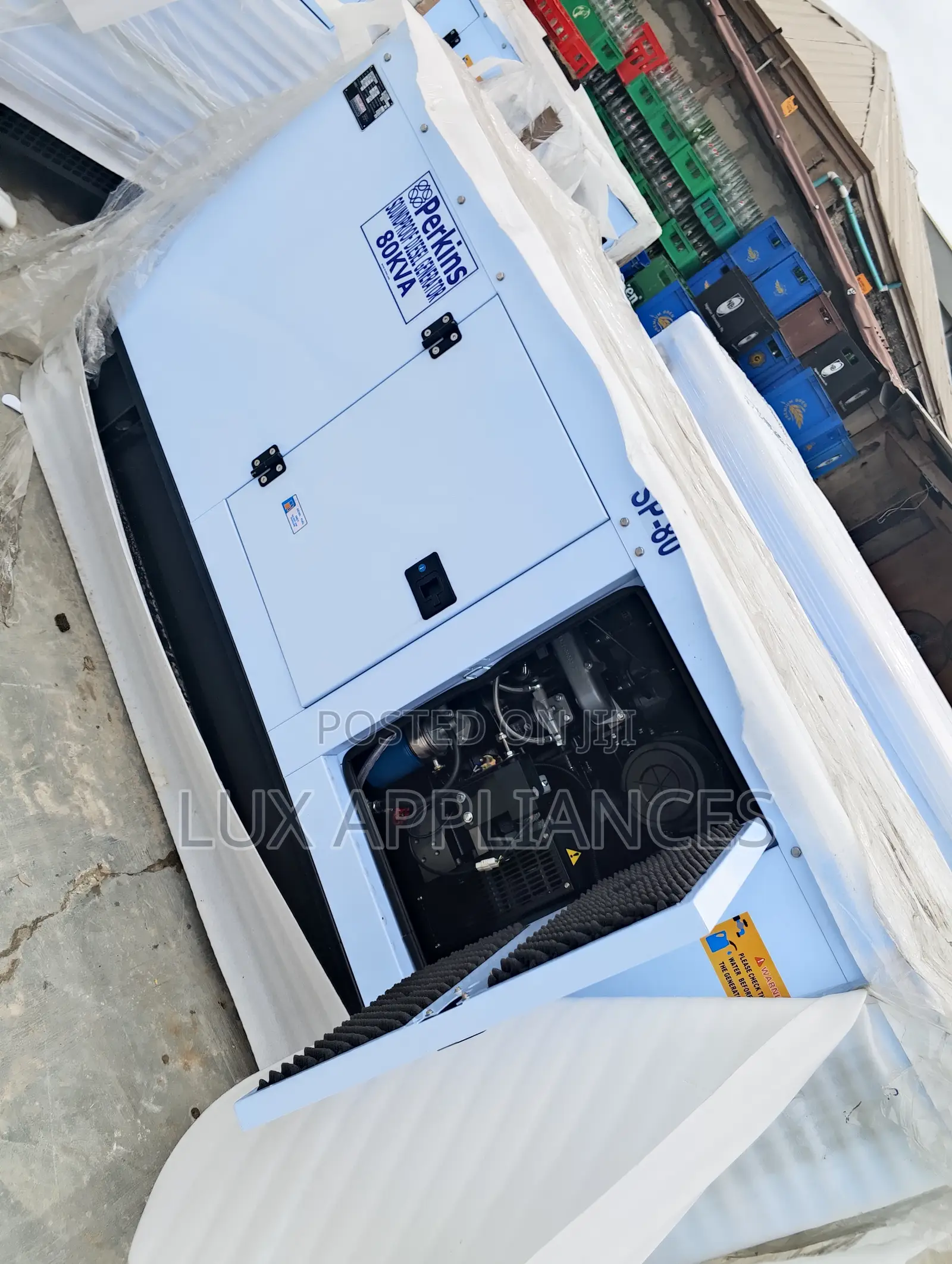 80kva Diesel Powered Perkins Power Open Type Diesel Generating Set in ...