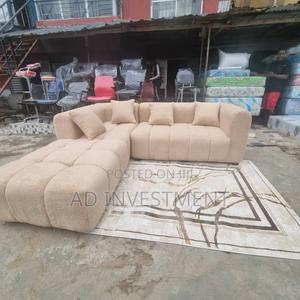 Sofa Chair L Shape Design in Alimosho - Furniture, Ad Investment | Jiji.ng