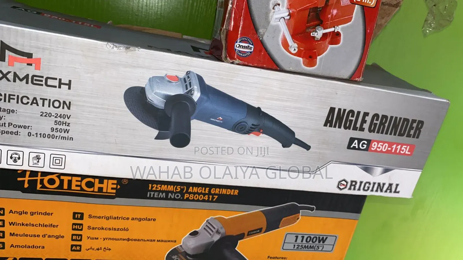 Maxmech 4 1⁄2" Grinder Machine (115mm) – Heavy Duty for sale - Wahab ...
