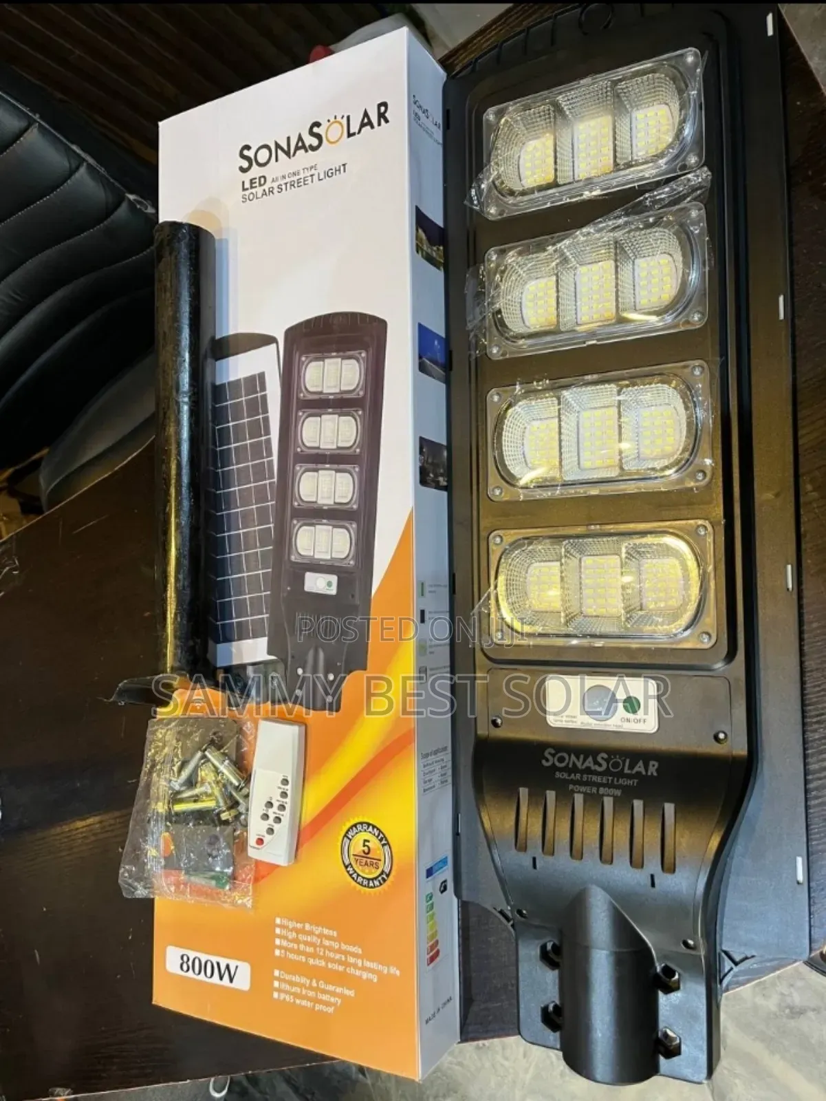 Sona Solar 800w All in One Street Light in Ojo - Electrical Equipment ...