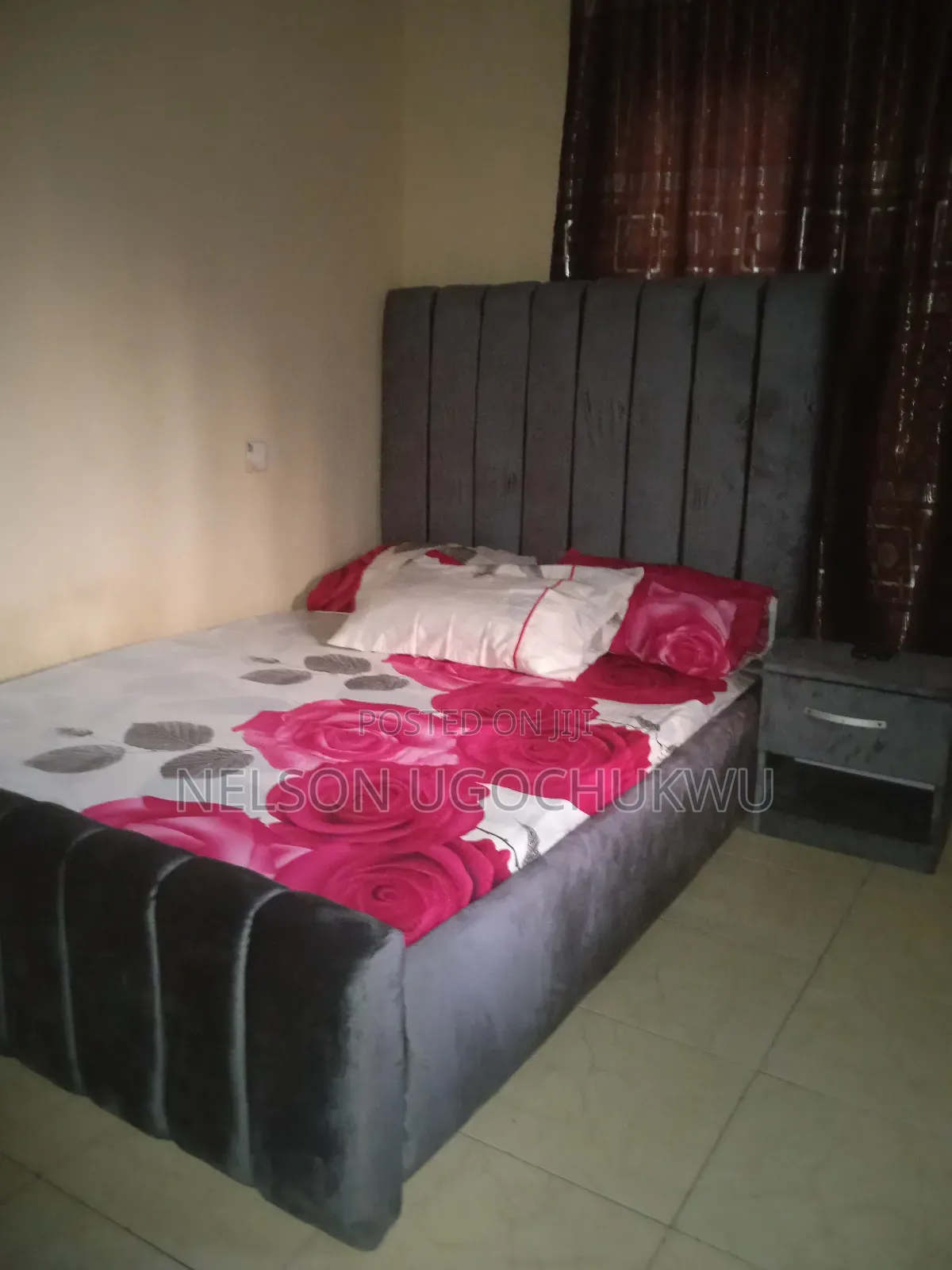 Modern Bed Frame and Mouka Flora Mattress in Port-Harcourt - Furniture ...