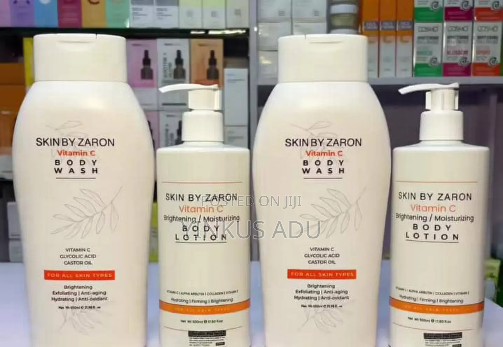 Skin by Zaron Vitamin C Hydrating Body Lotion+Body Wash in Lagos Island (Eko) - Body Care ...