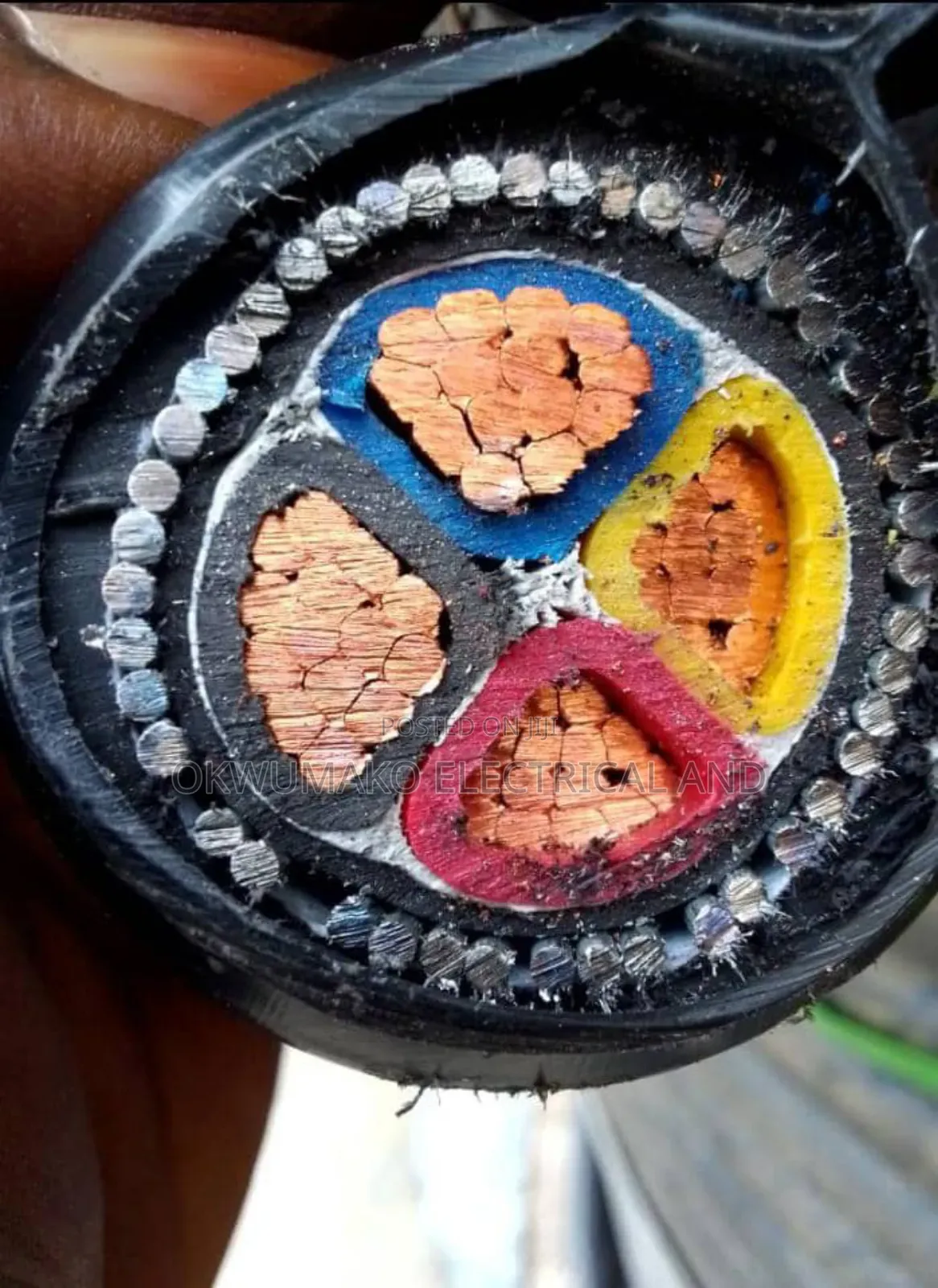 35mm 4core Armored Cable Quality Per for sale - OKWUMAKO ELECTRICAL AND ...