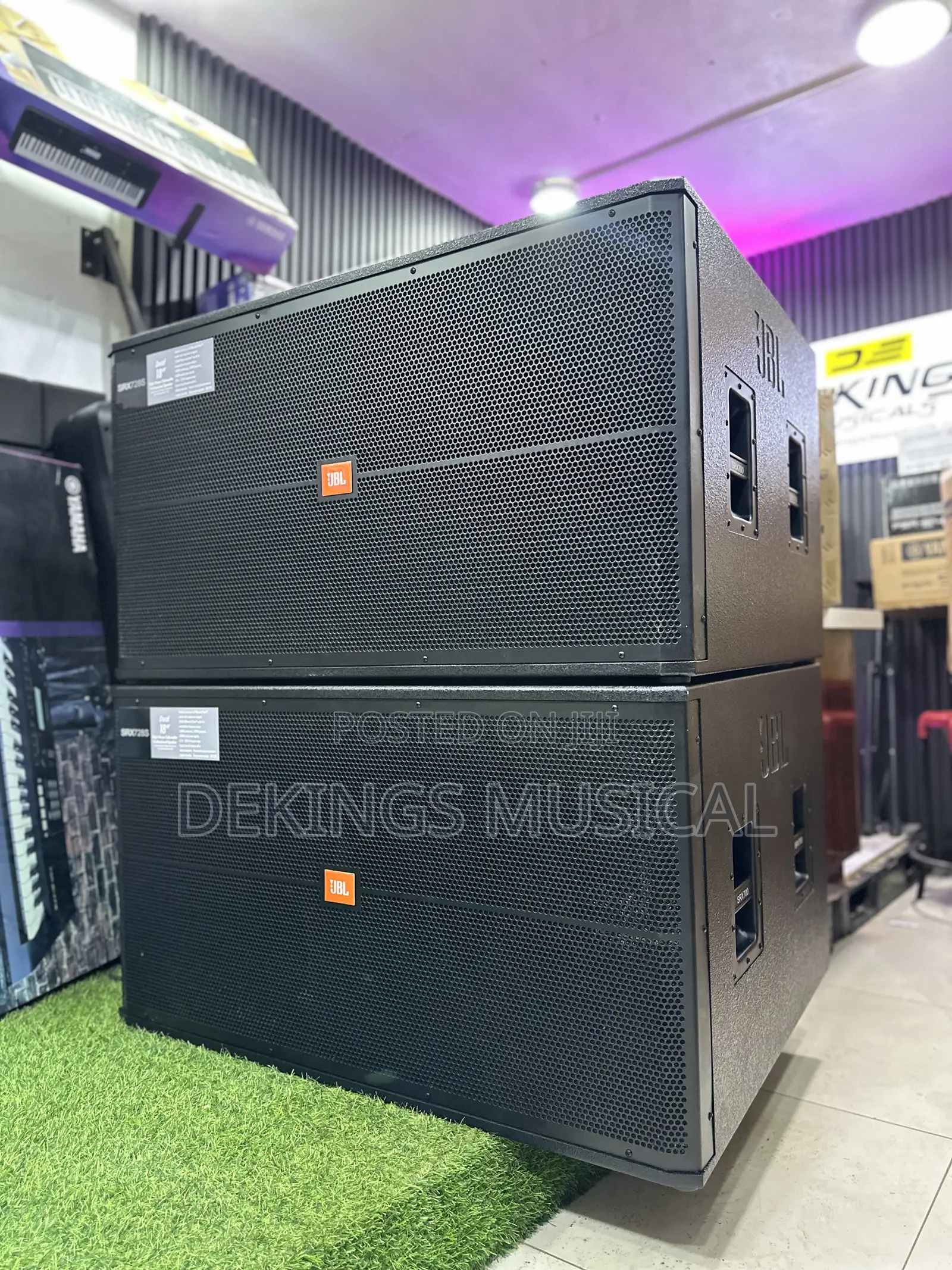 JBL Srx728s Double Sub-Woofer Dual 18 Inches Speaker Pair in Ojo ...