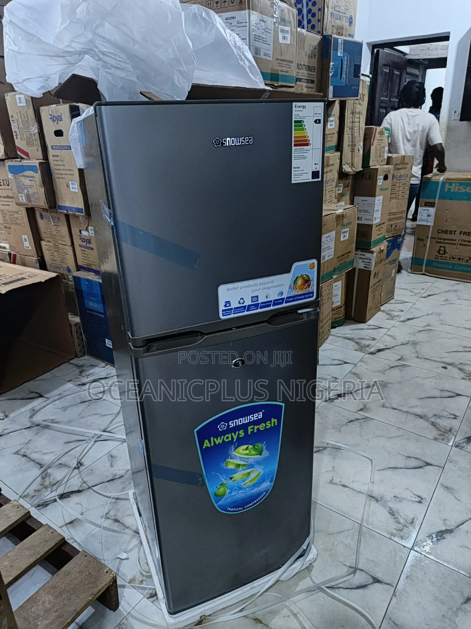 Multi Functional Snowsea 150liter Double Door Refrigerator (Bcd 198) in ...
