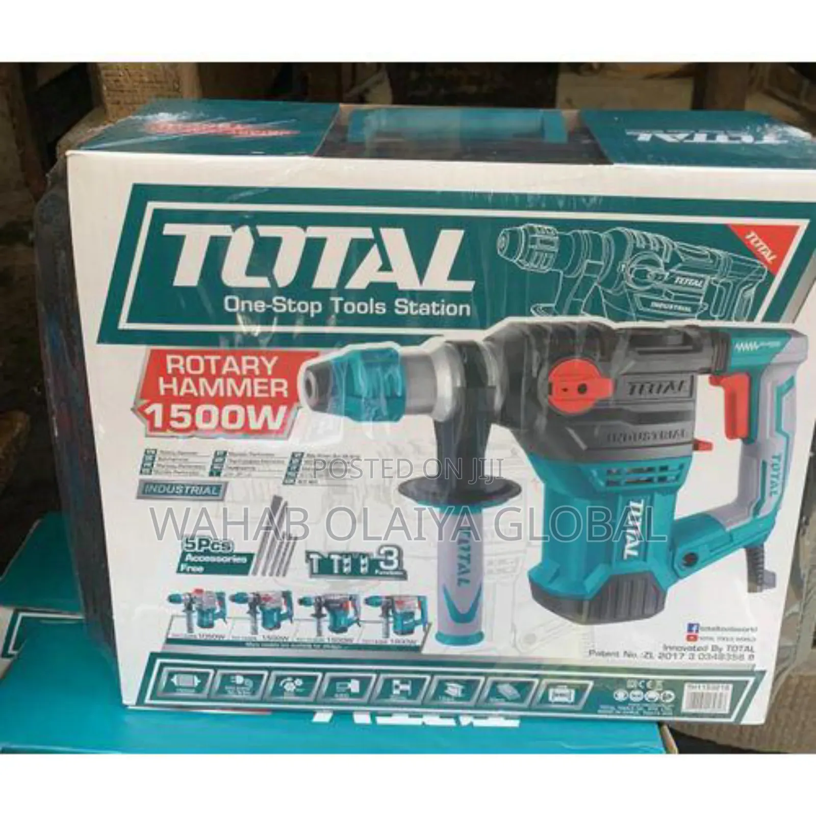 Total Rotary Hammer 1500w – Heavy Duty Power Tool in Lagos Island (Eko) - Electrical Hand Tools ...