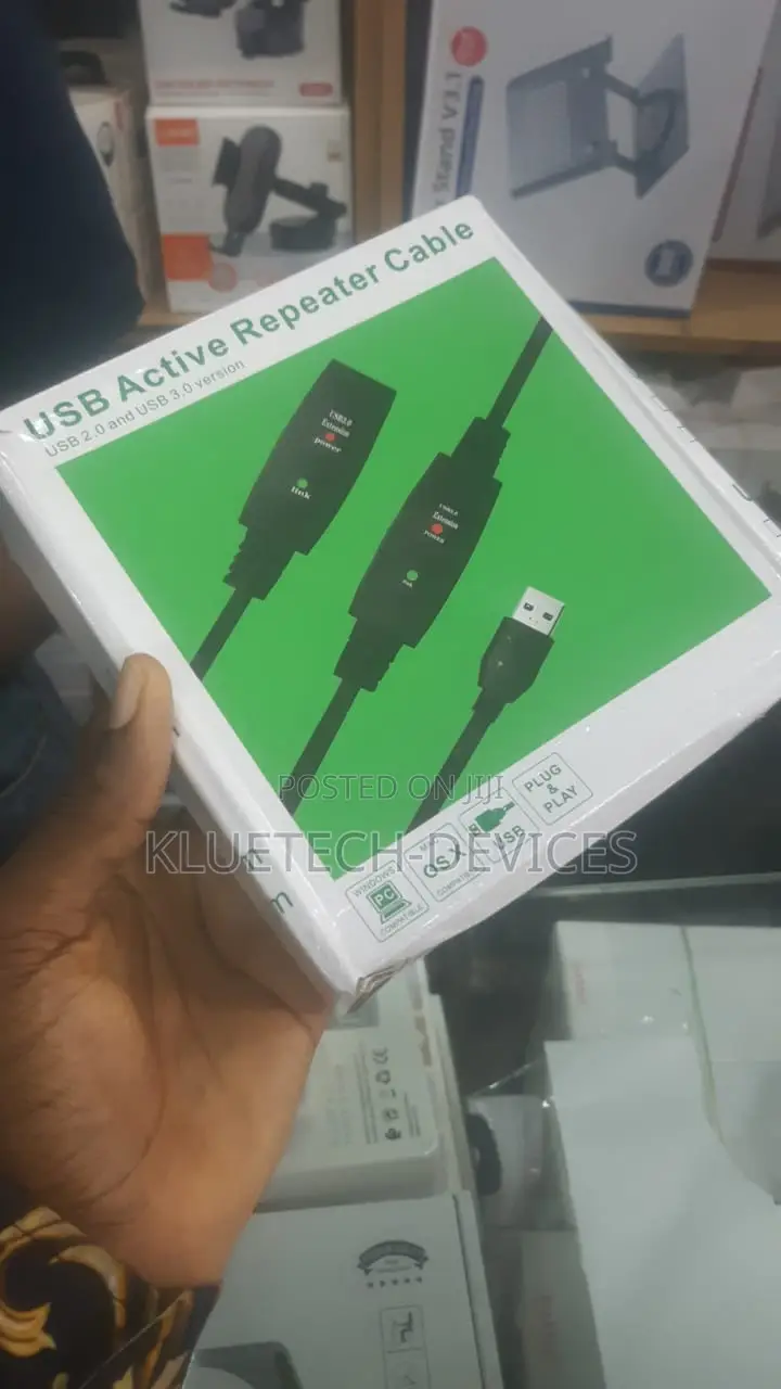 Active Usb 3.0 Usb Extension/Repeater 20m Cable in Ikeja - Computer ...