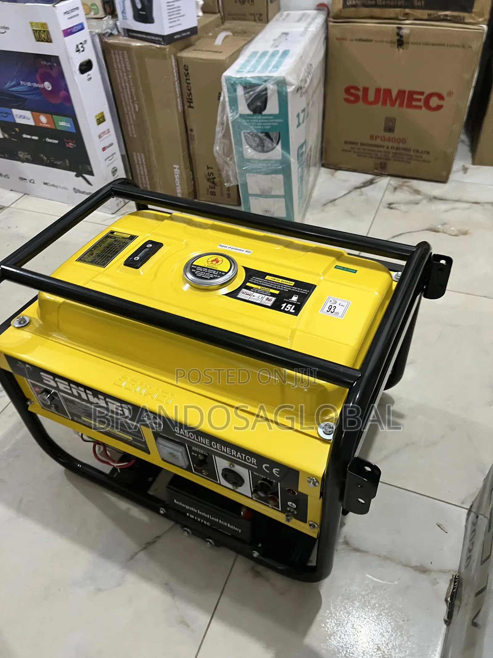 Heavy Duty Senwei 4.5kva Generator Sv6200e2 for Home Office in Ojo ...