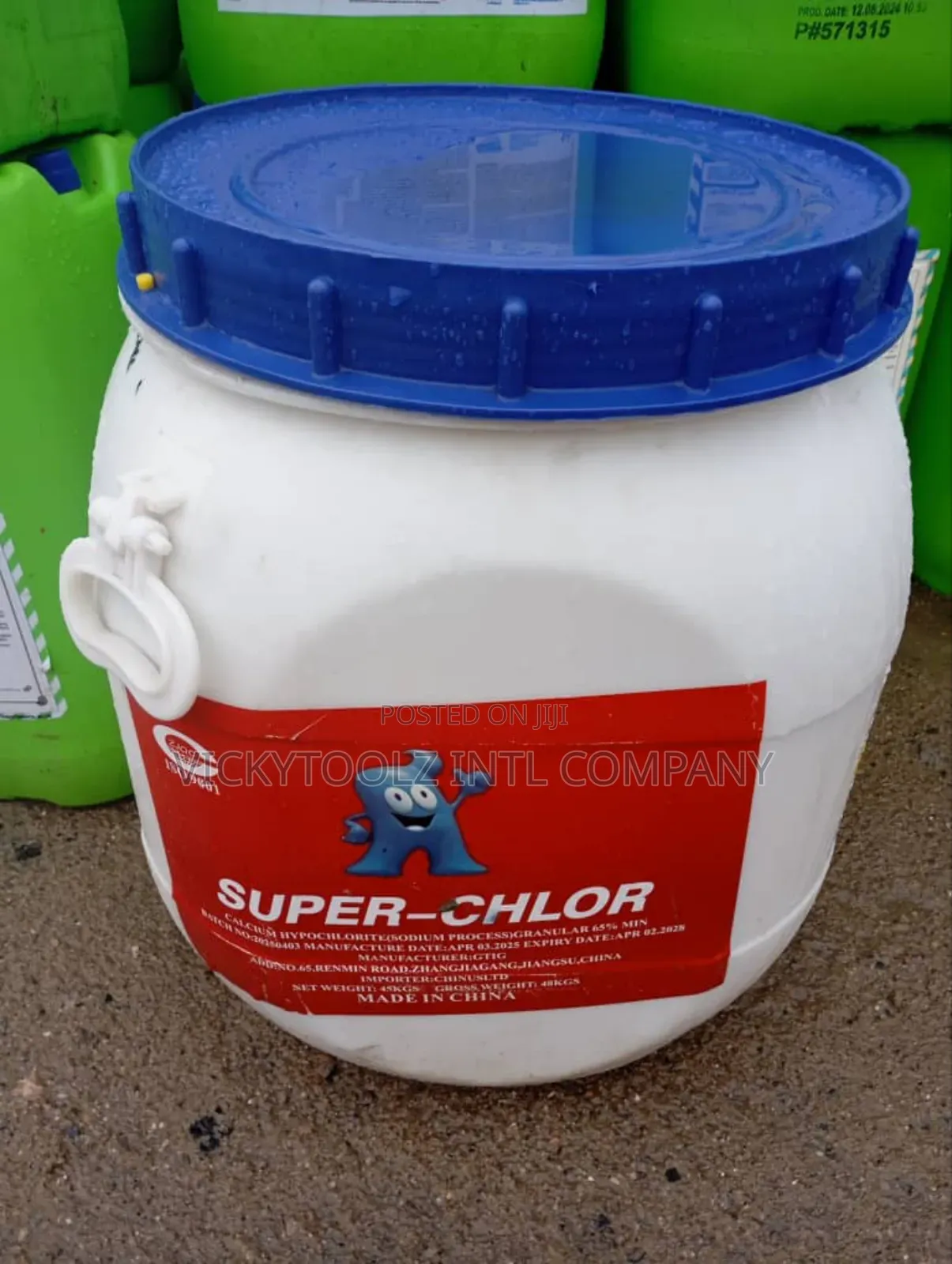 Super-Chlor Calcium Hypochlorite (Hydrated Mixture) in Port-Harcourt ...