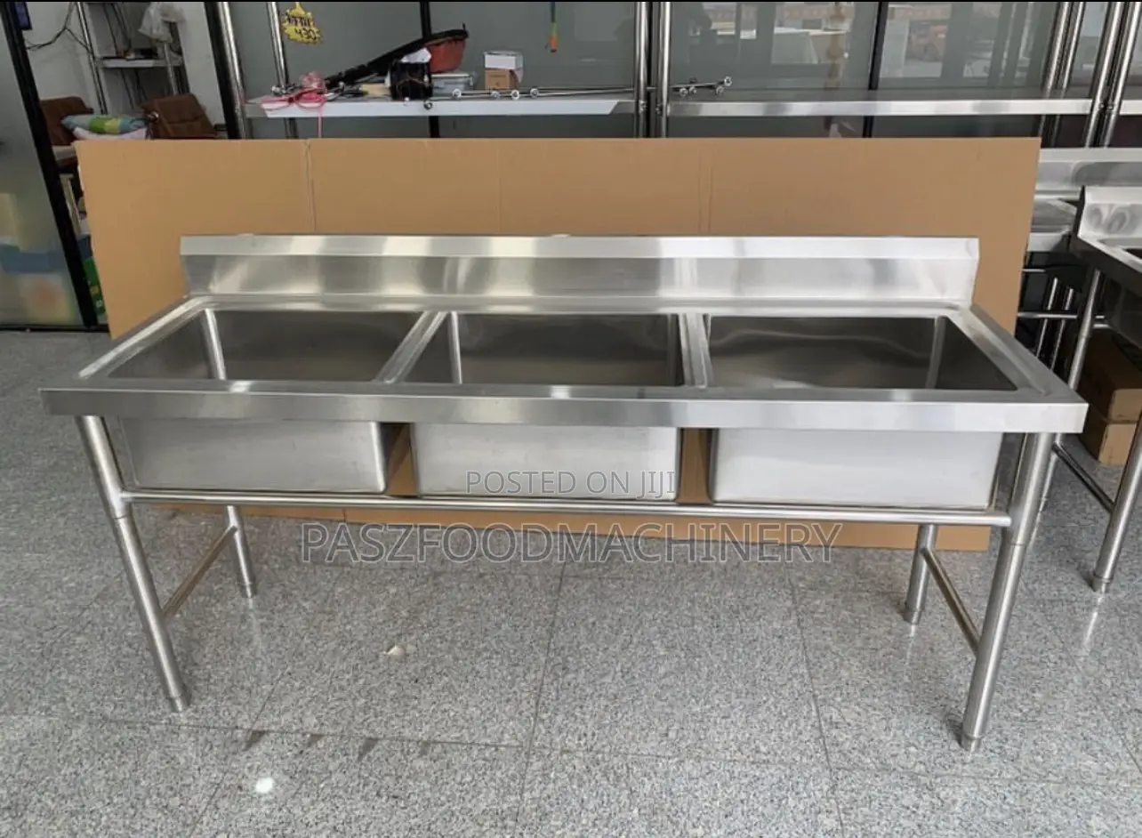 Commercial Kitchen Washing Sink 3bowl in Ojo - Restaurant & Catering ...