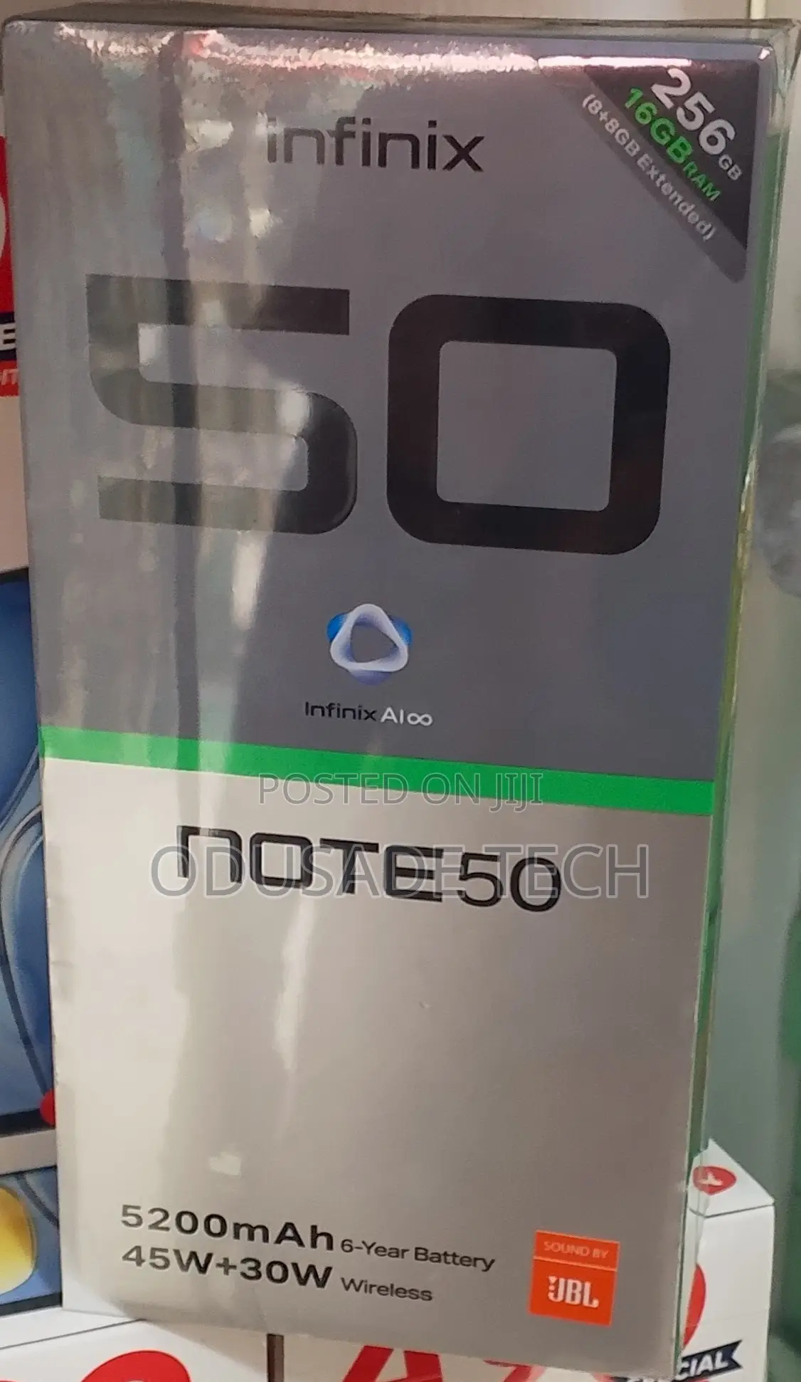 New Infinix Note 50s 256 GB Gray in Egbe/Idimu - Mobile Phones, Odusade ...