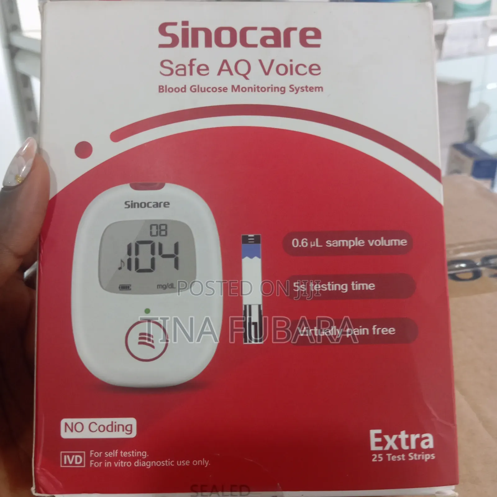 Sinocare Glucometer in Ikeja - Medical Equipment & Supplies, Tina ...