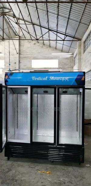 Three Doors Vertical Display Chiller — Speedy Cooling 1yr Warranty in ...