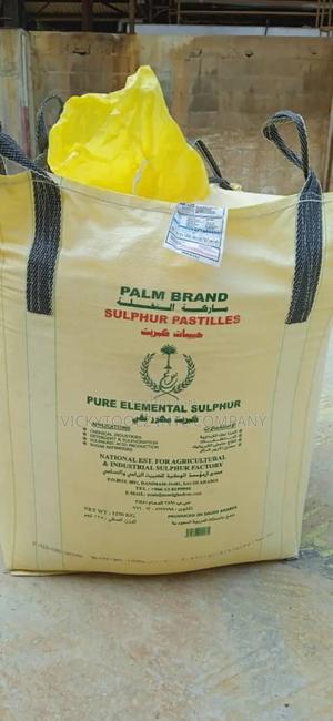 Sulphur Powder/Granular Pastilles Pure Elementary Sulphur in Port ...