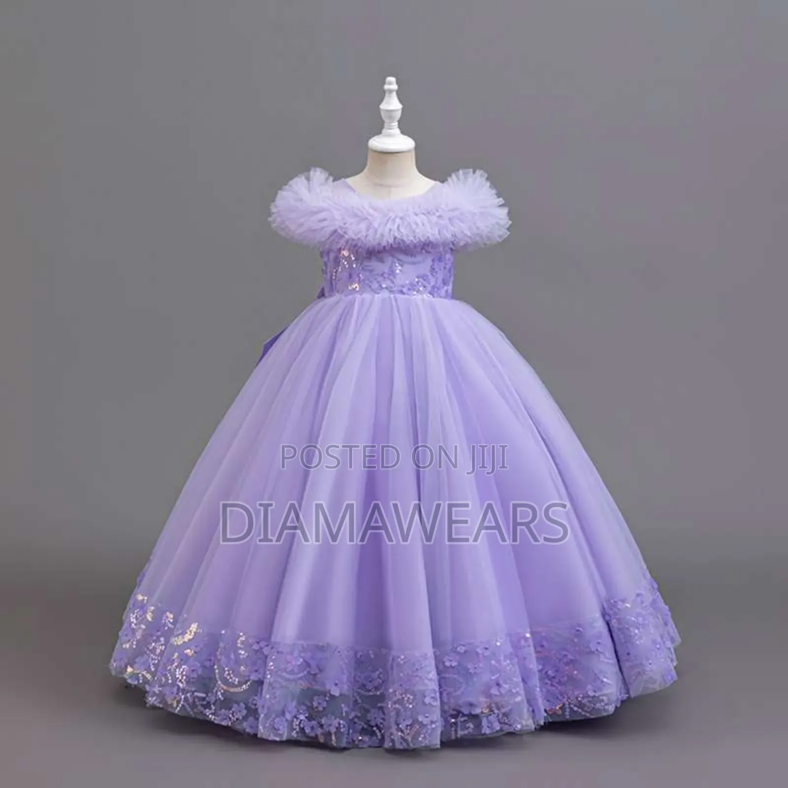 Lilac Ceremonial Princess Flora Ball Gown in Surulere - Children's ...